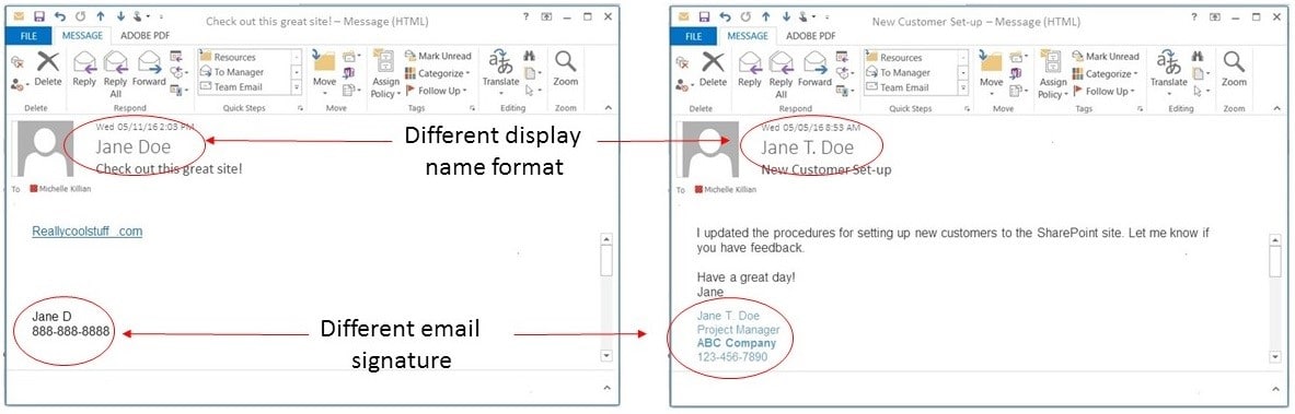 Jane Doe License Example